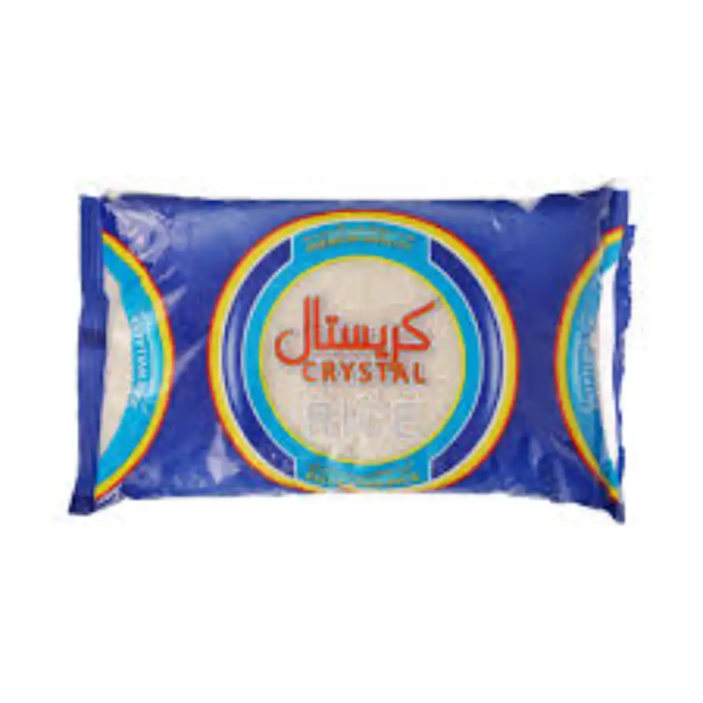 Crystal Premium Egyptian Rice 2kg | Nahdax
